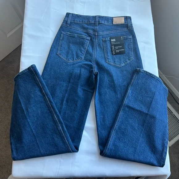 PAIGE | Jeans | Nwt Paige Sasha Wide Leg Jeans Long | Poshmark